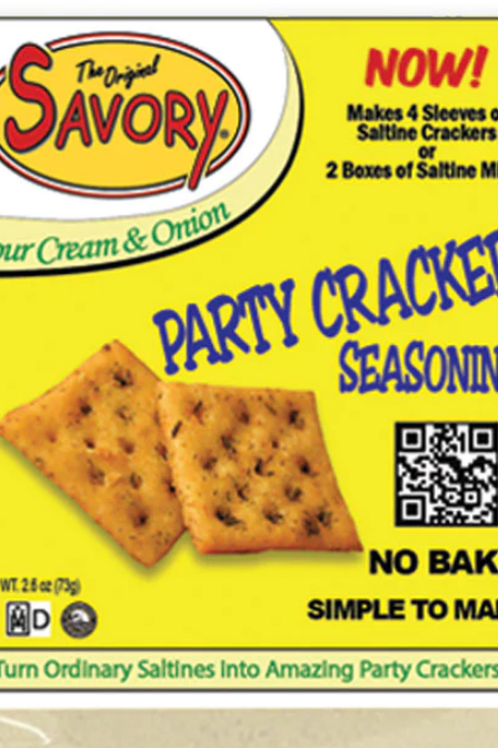 SAVORY SOUR CREAM & ONION No-Bake Cracker Mix 1.4OZ – The Velvet Angel